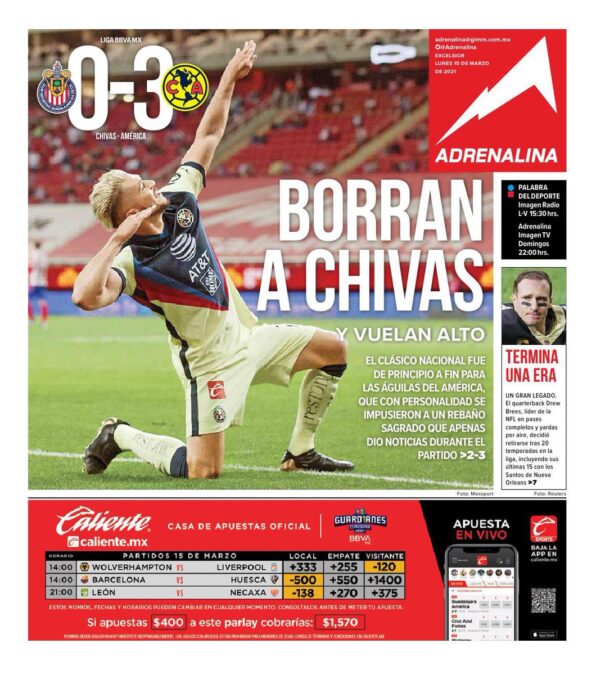 Liga MX: las portadas de los principales periódicos con la goleada de ...